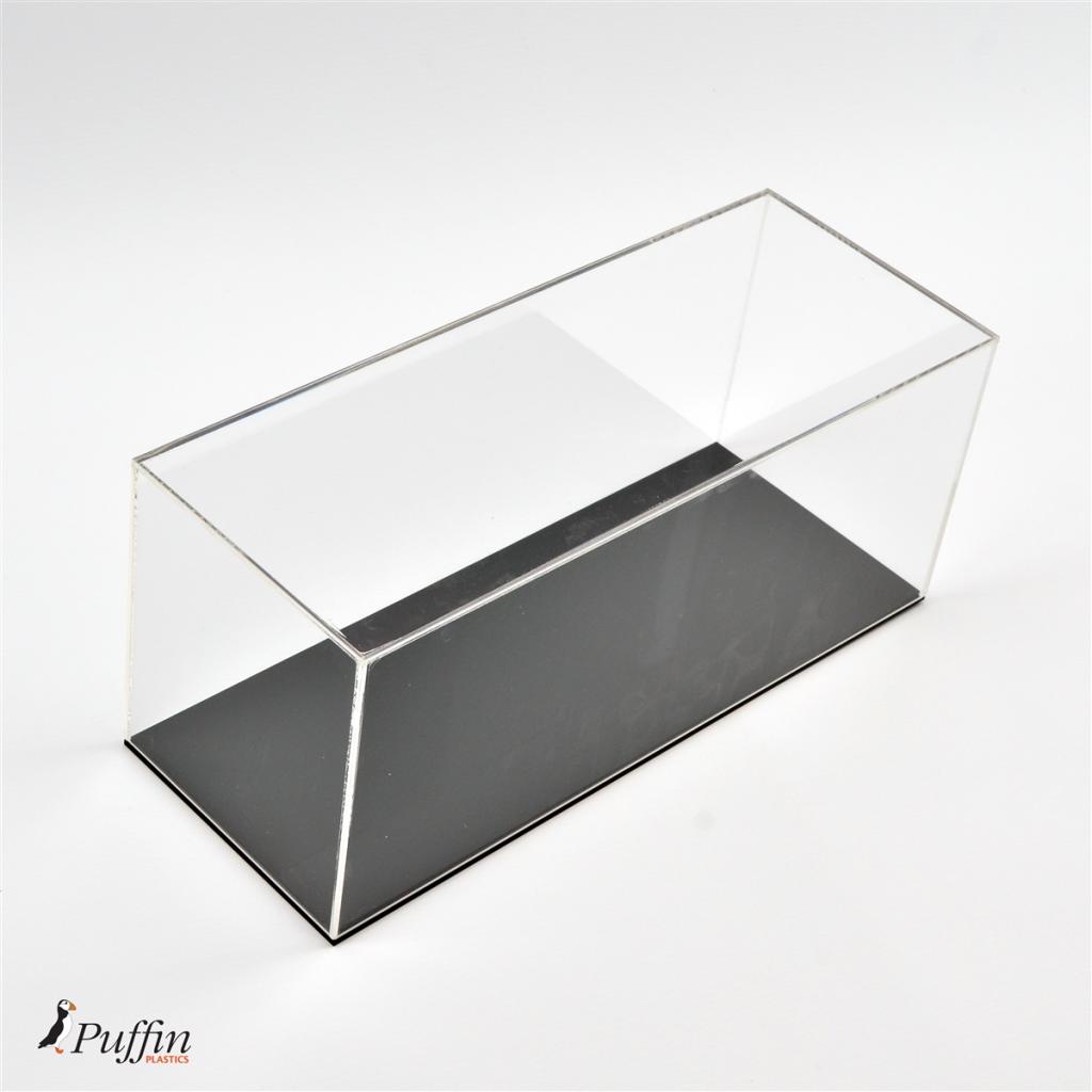 Collectable Shoe Display Case - Single Colour Base | Puffin Plastics