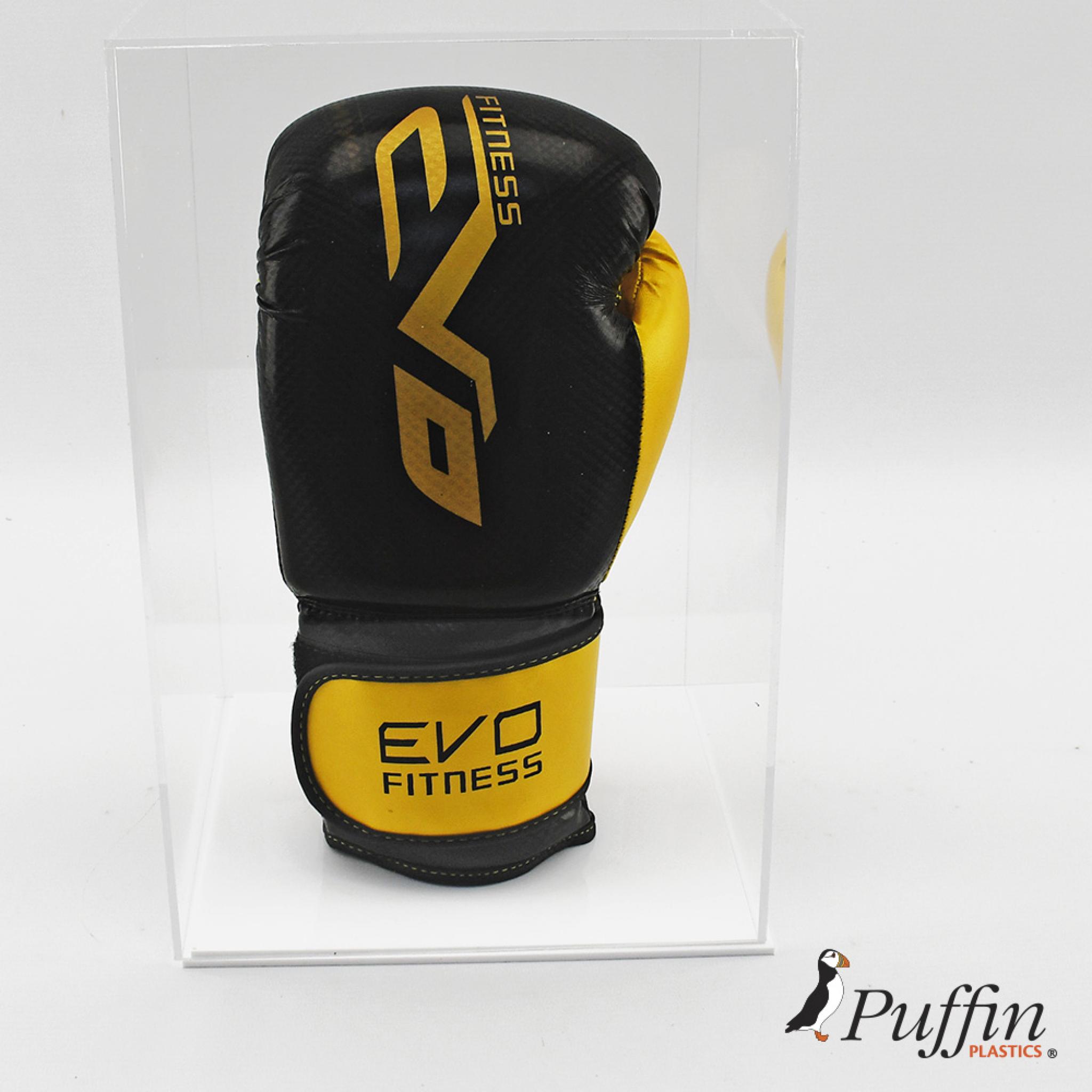 Boxing Display Case - Single - Colour | Puffin Plastics