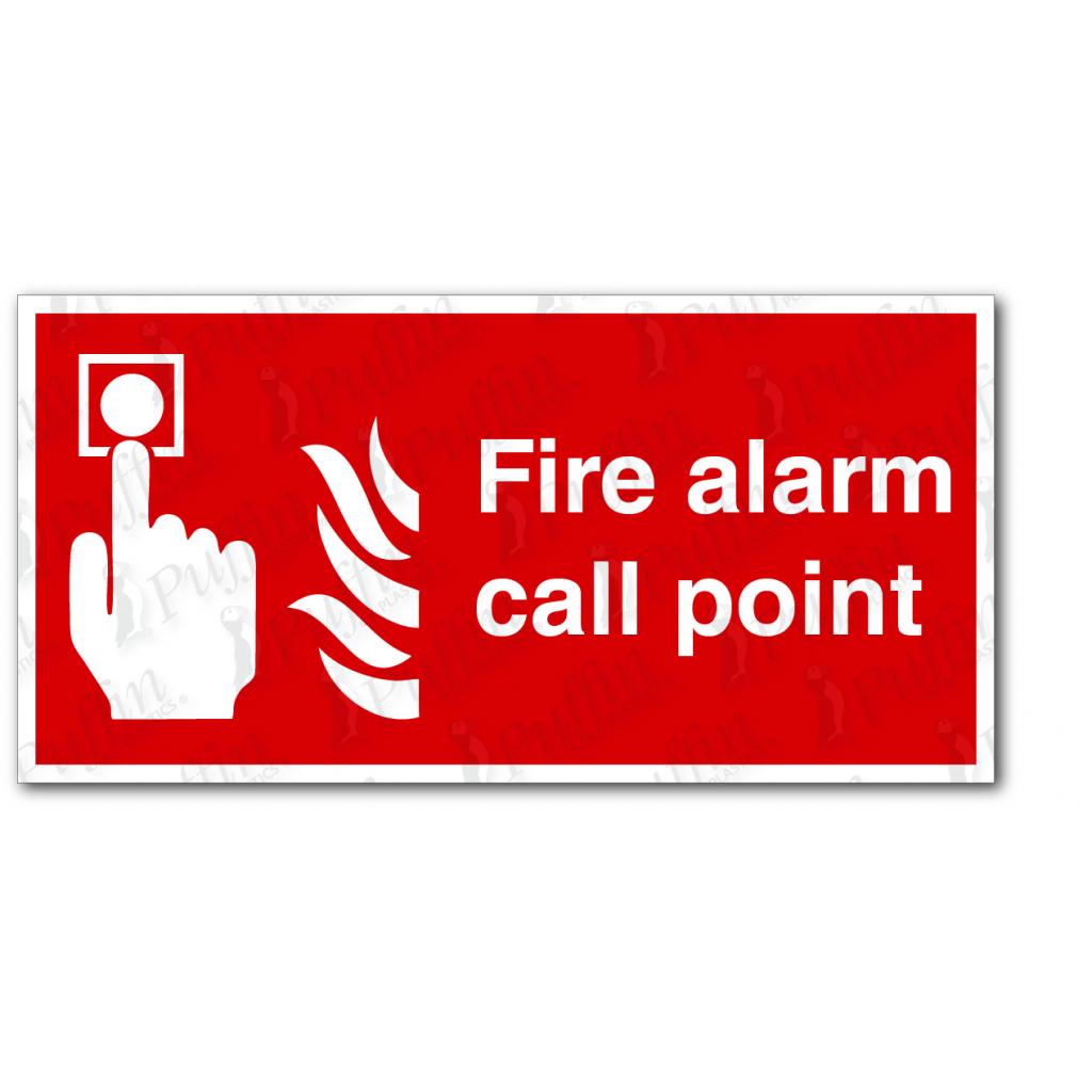 Fire Safety Equipment Signs - Fire Alarm Call Point