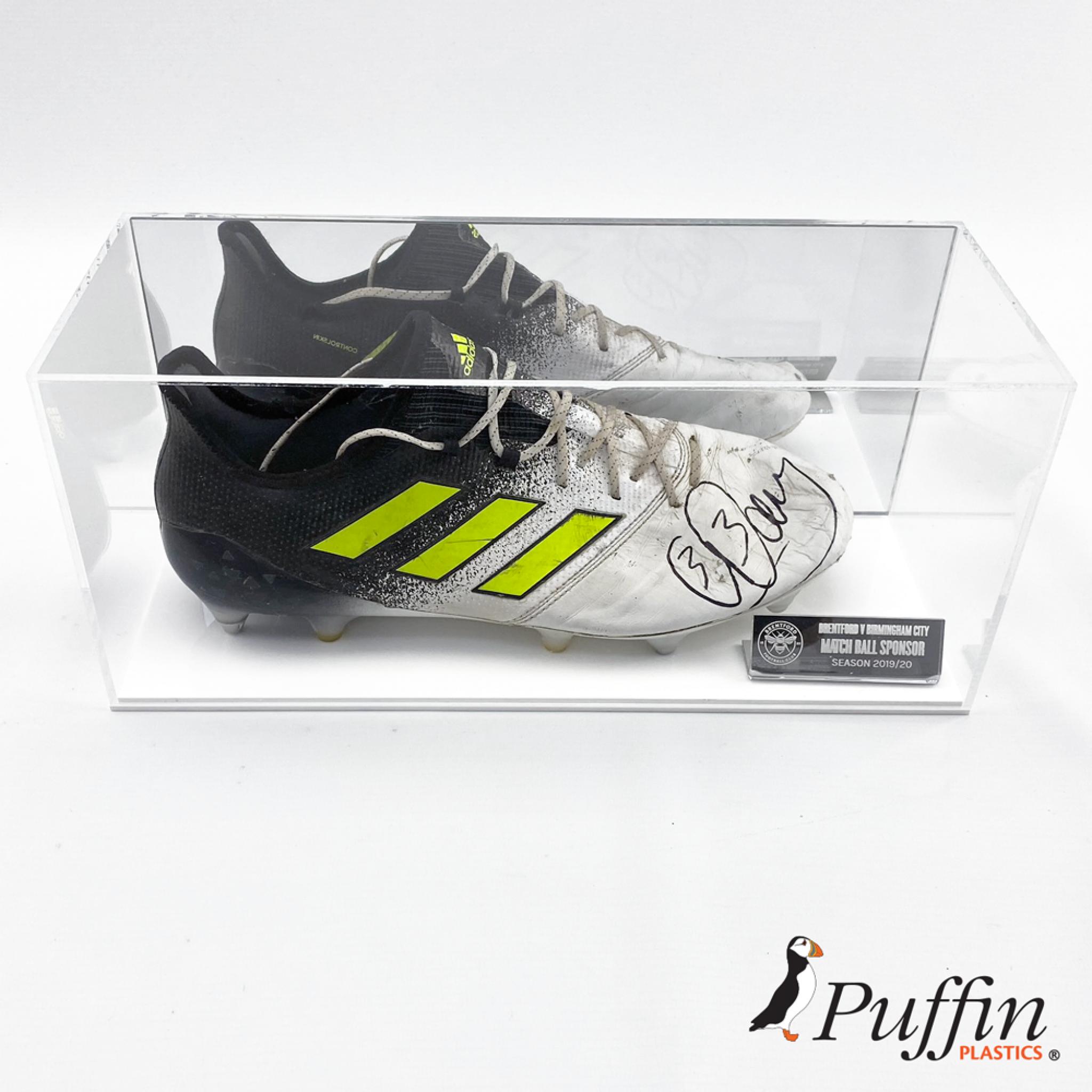 Football Boot Display Case (Single) Mirror Back