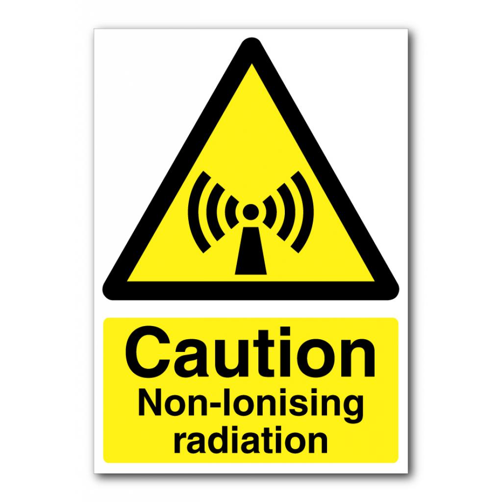 Safety Signs - Hazard Signs - Caution Non-Ionising Radiation Sign