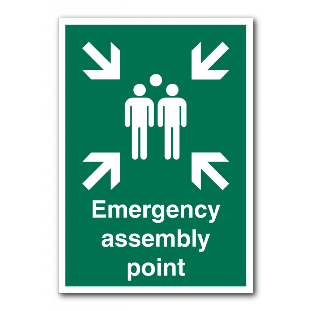 Assembly Point Signs | Puffin Plastics