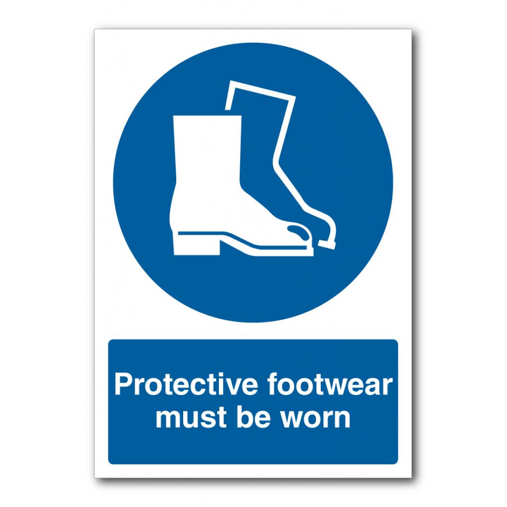 Safety Signs - Protective Footwear Must Be Worn Sign