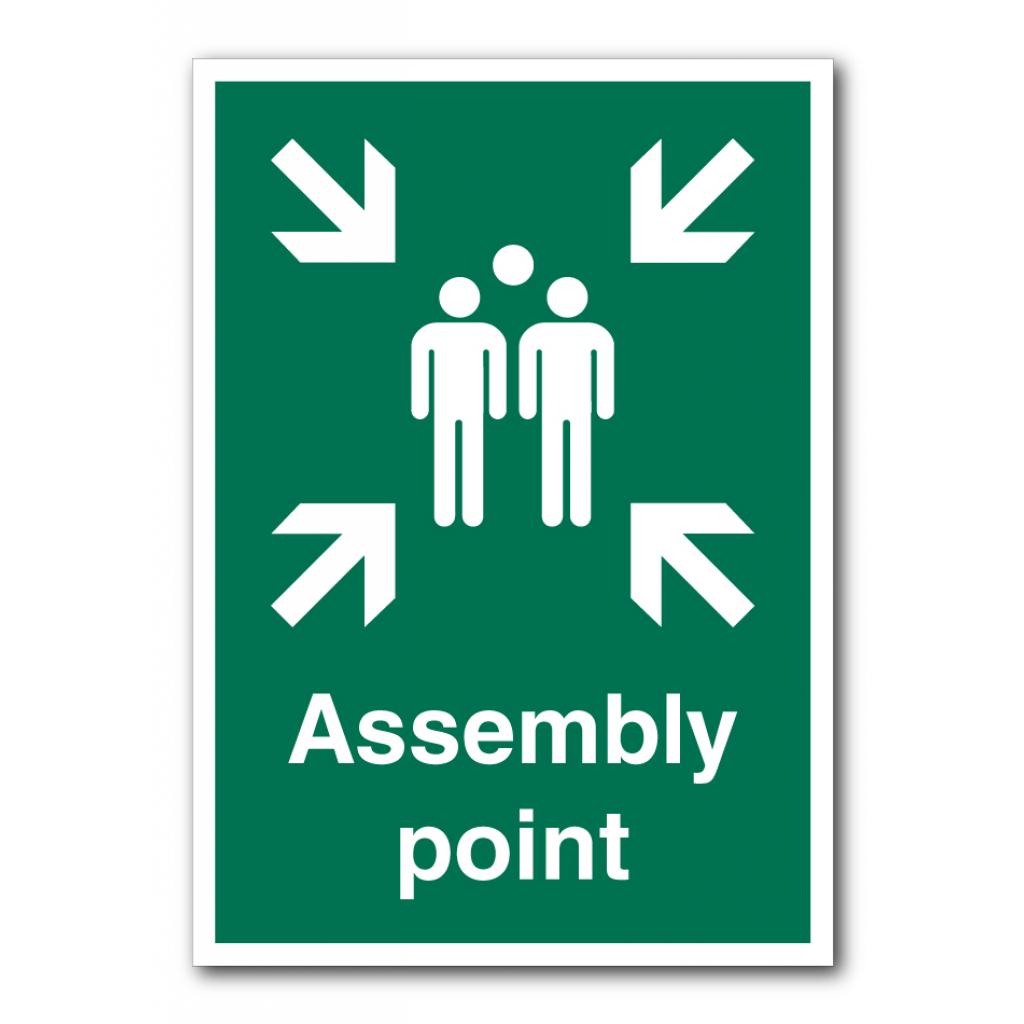 Safety Signs - Safety Condition Signs - Assembly Point Sign