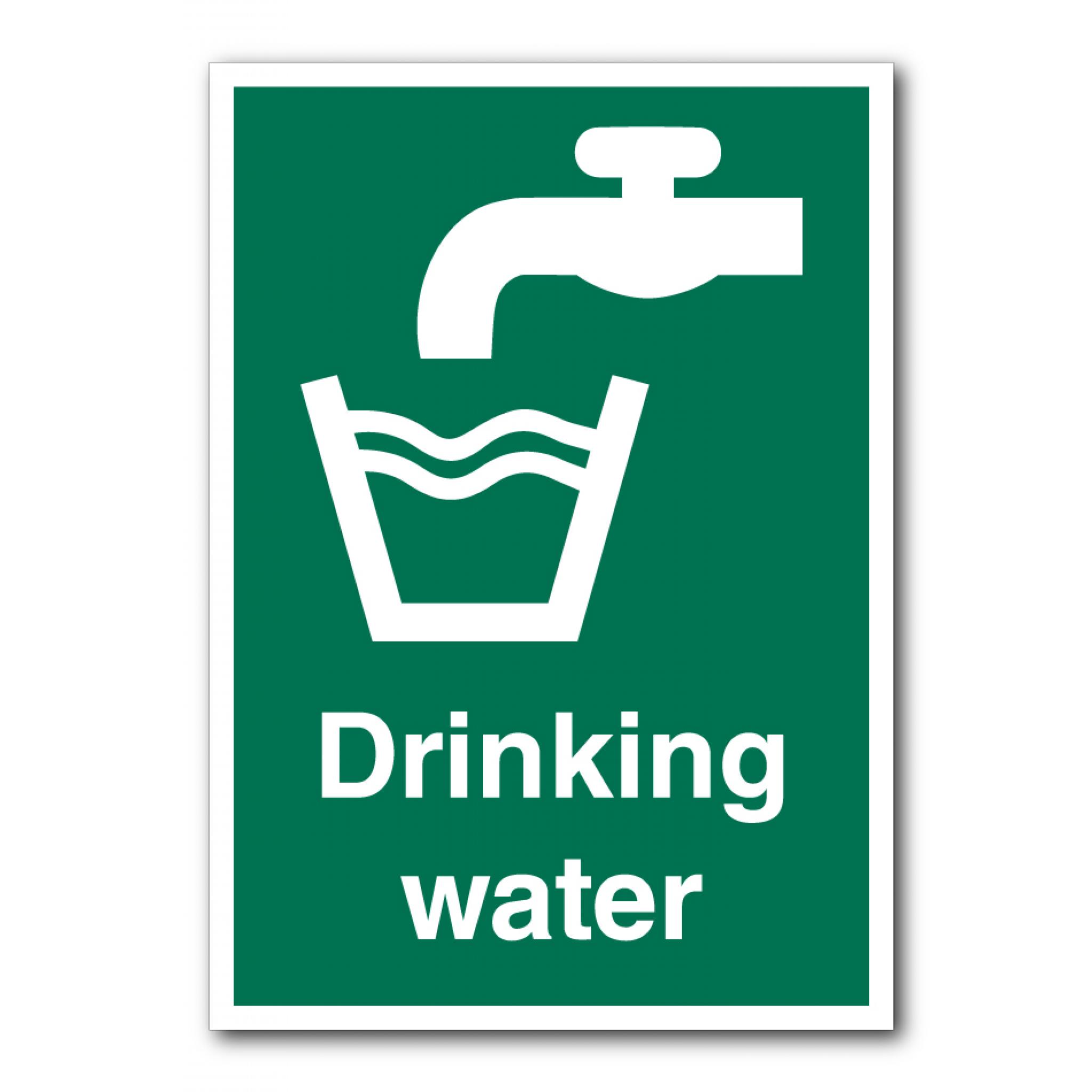 Safety Signs - Safety Condition Signs - Drinking Water Sign