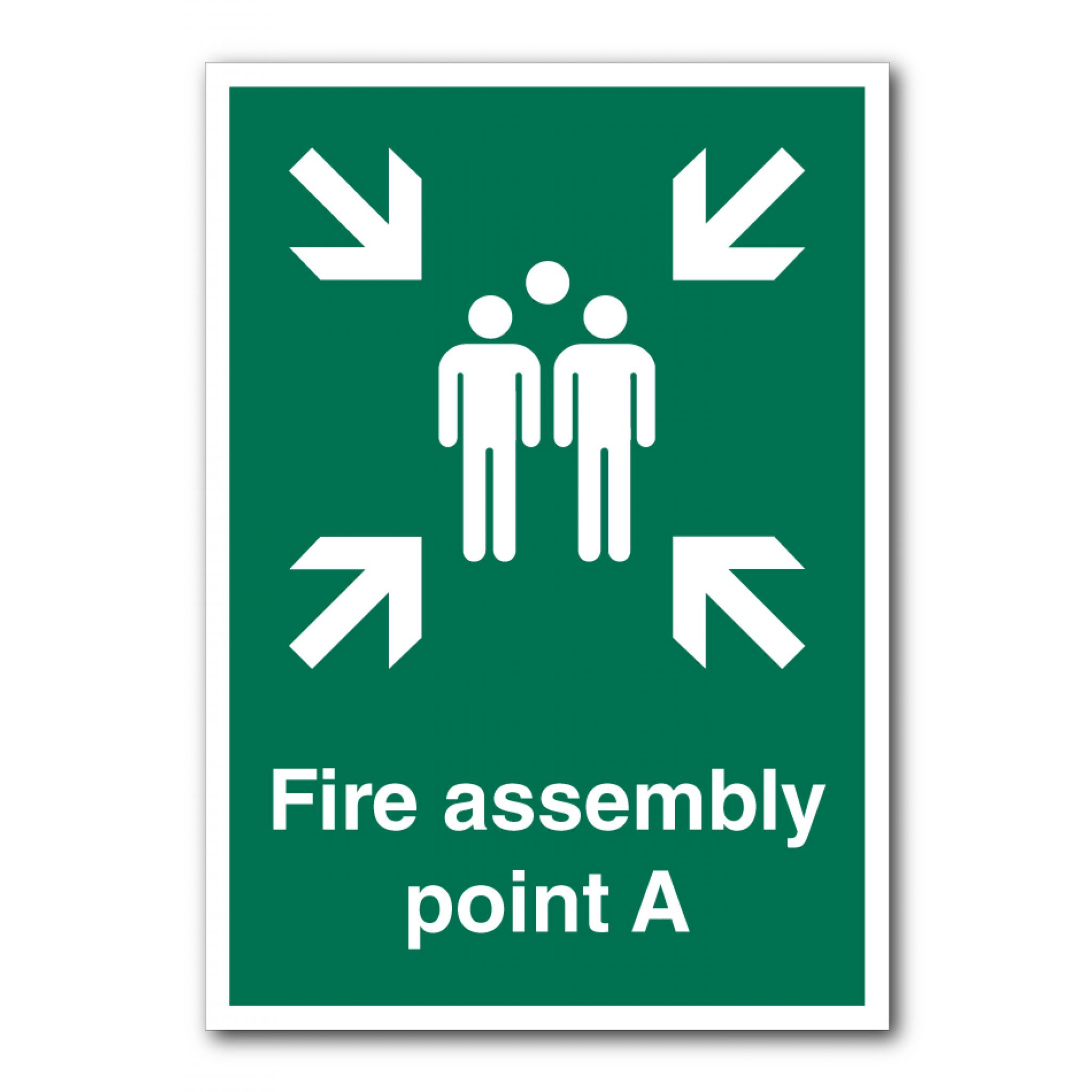 Safety Signs - Safety Condition Signs - Fire Assembly Point A Sign