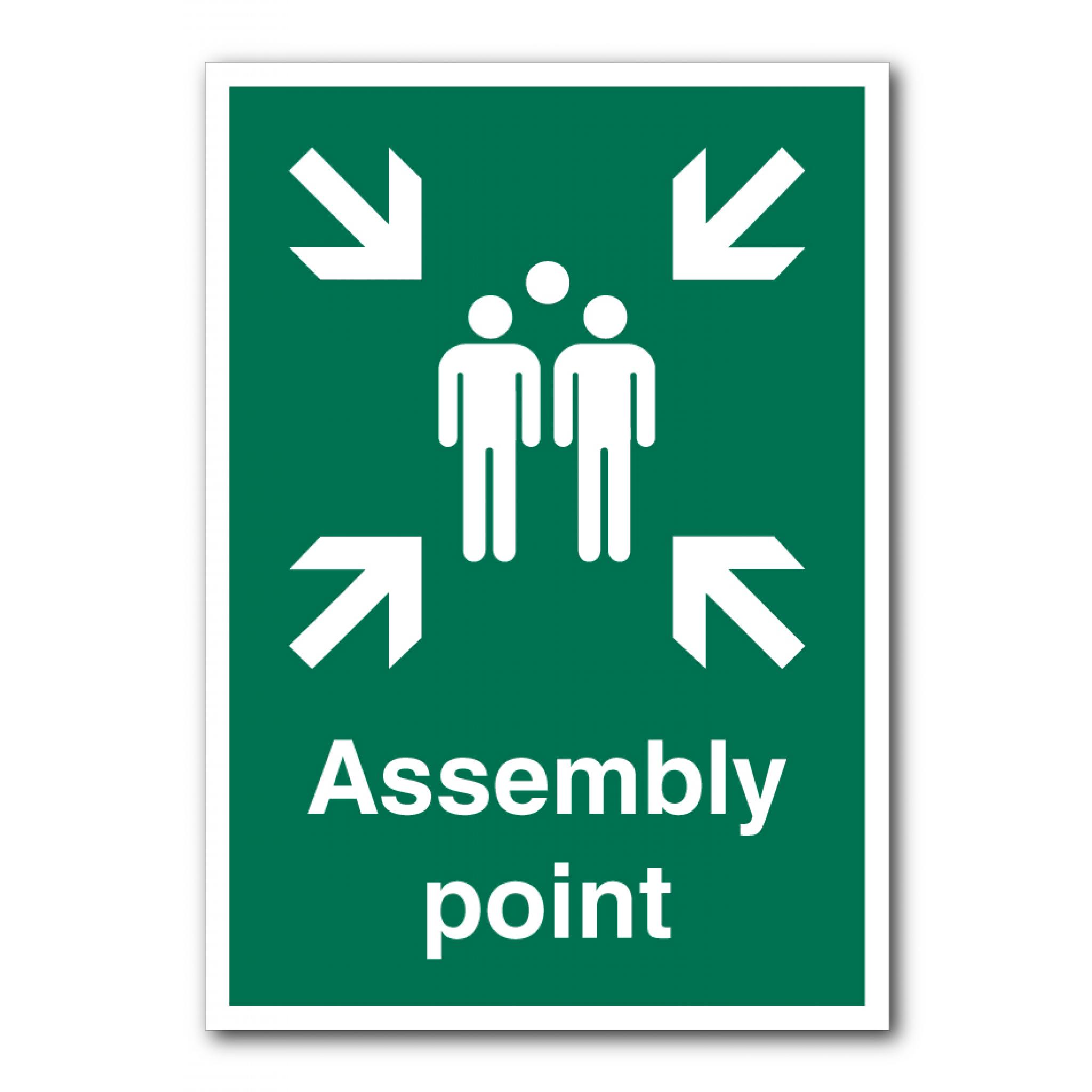 Safety Signs - Safety Condition Signs - Assembly Point Sign