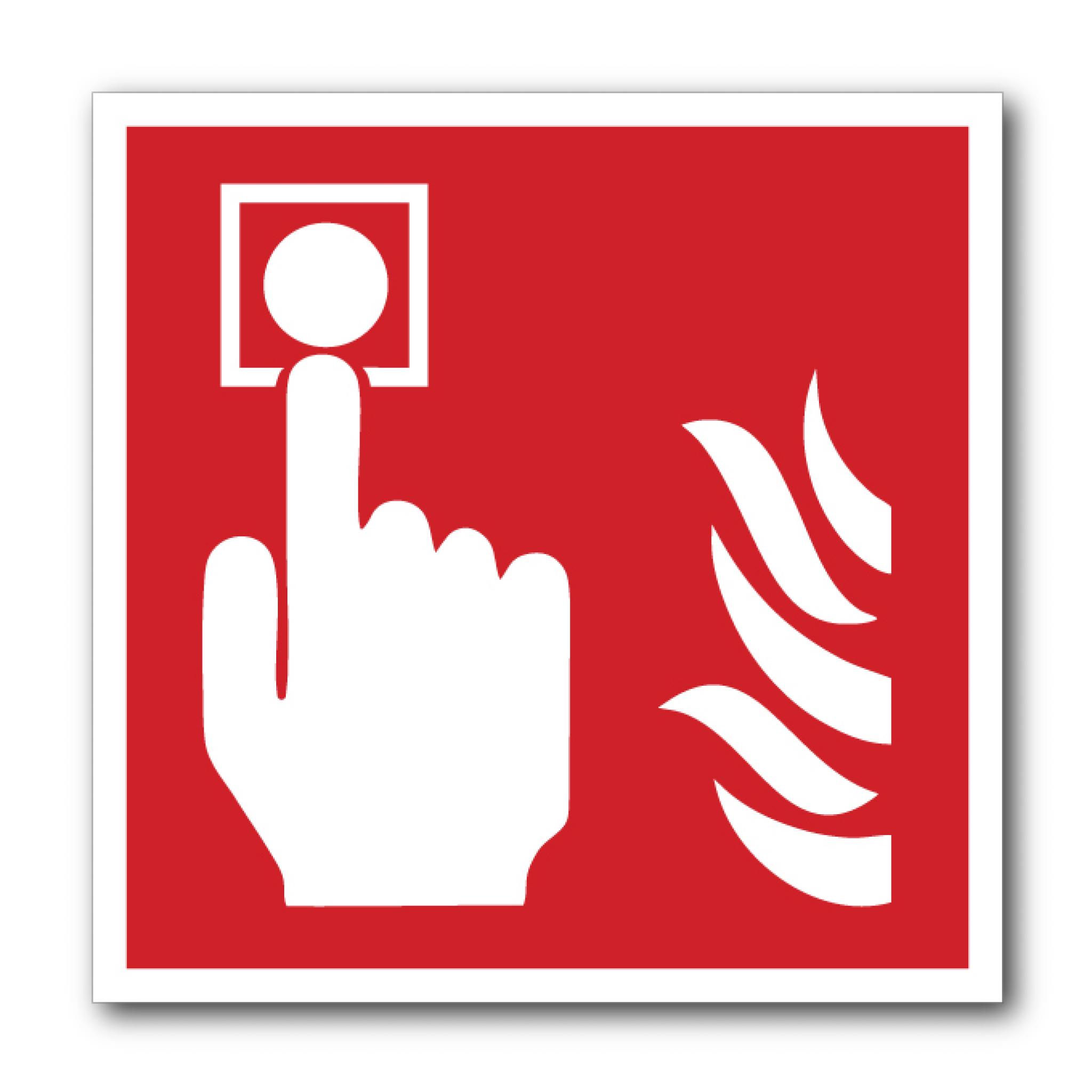 Fire Safety Equipment - Fire Alarm (No Wording) Sign