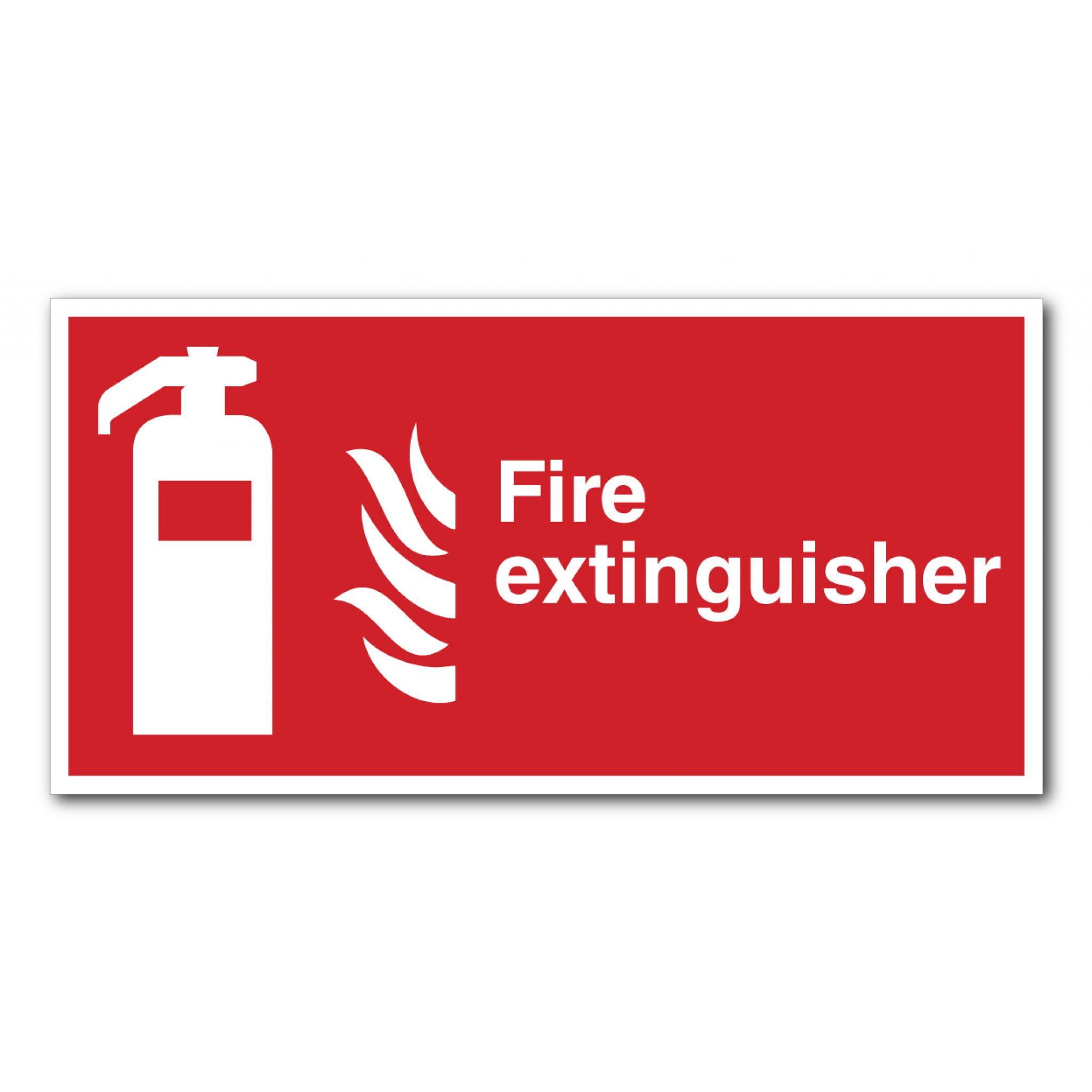 Fire Safety Equipment Signs - Fire Extinguisher Sign