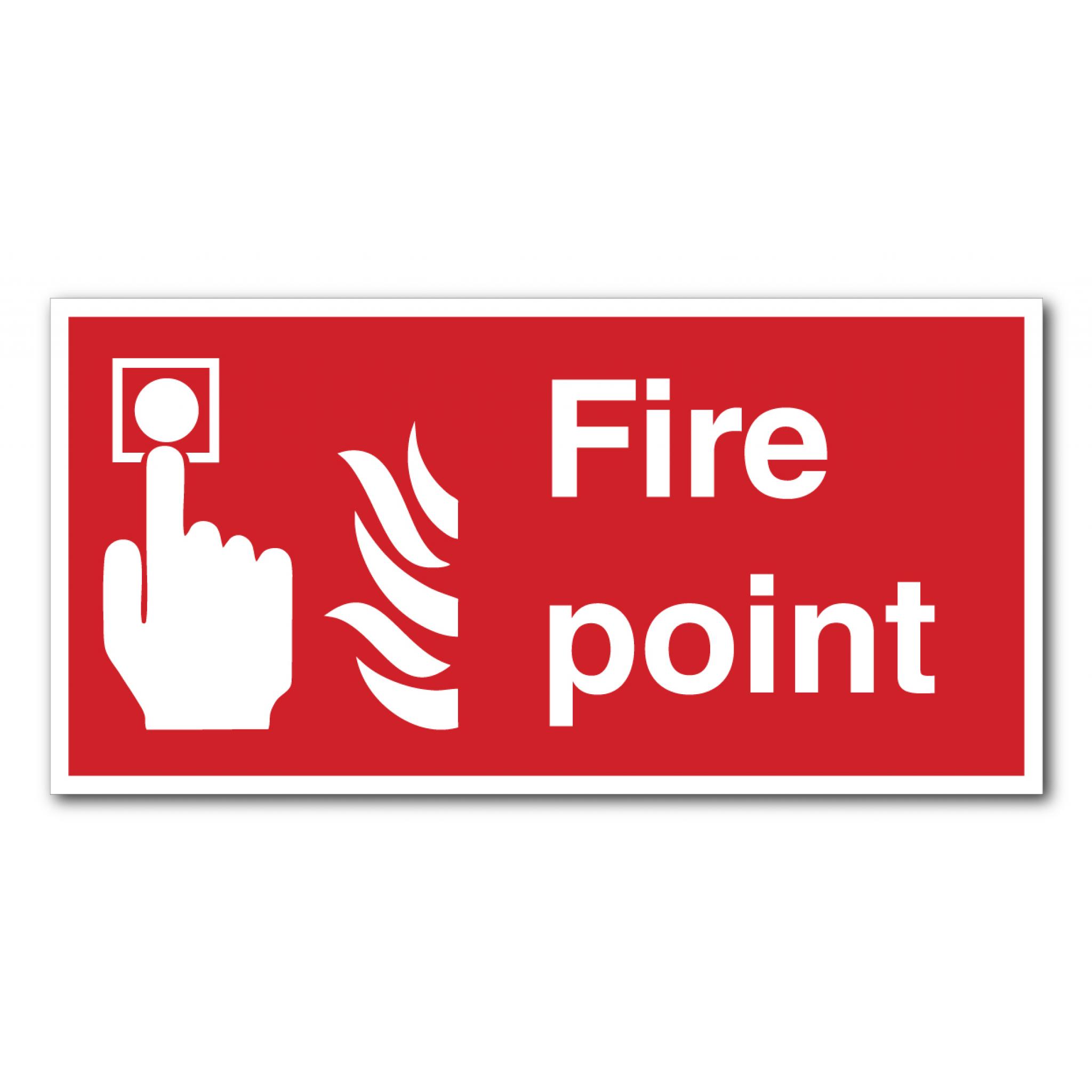 Safety Signs - Fire Safety Equipment Signs - Fire Point Sign