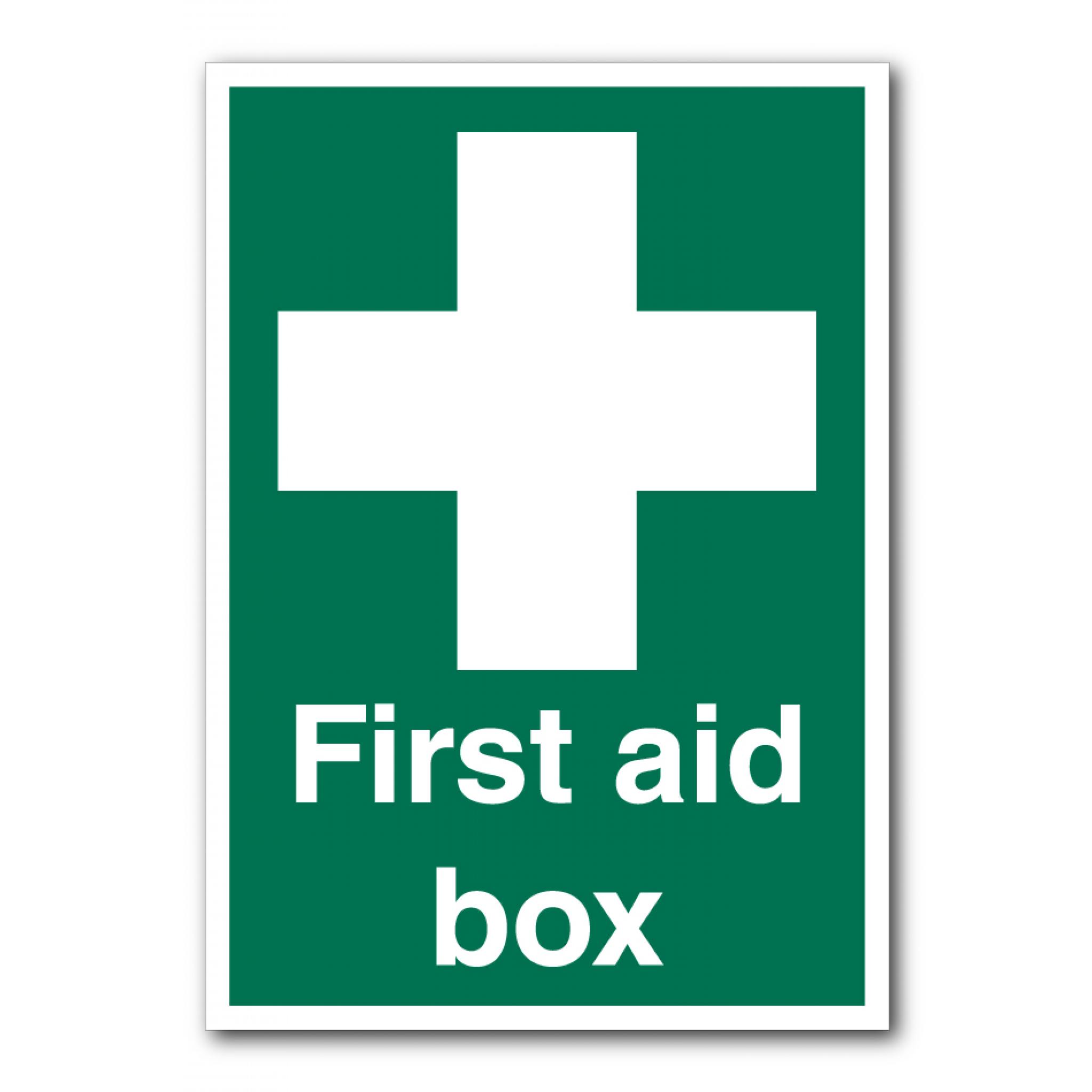 Safety Signs - Safety Condition Signs - First Aid Box Sign