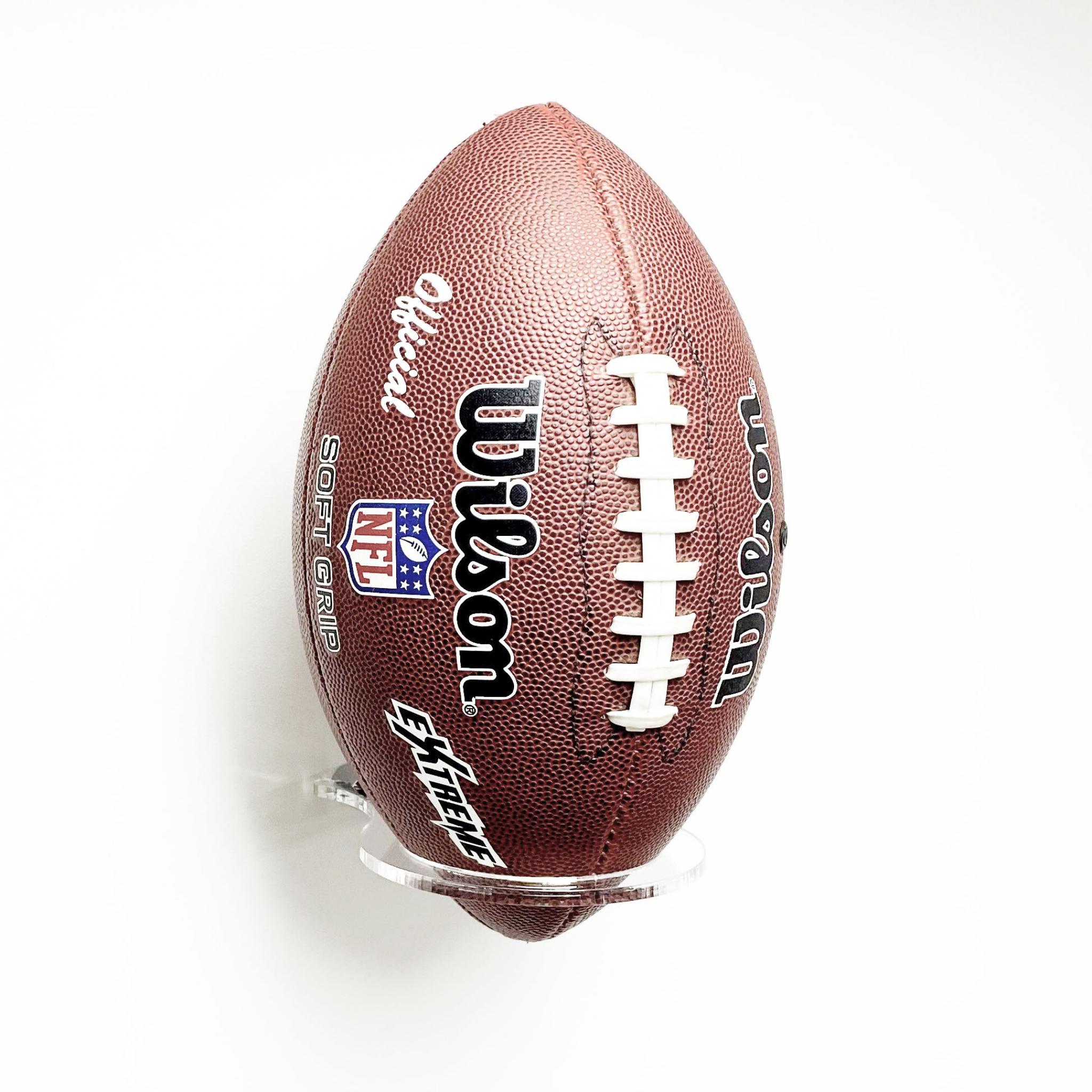 Portrait American Football Holder Wall Bracket | Puffin Plastics