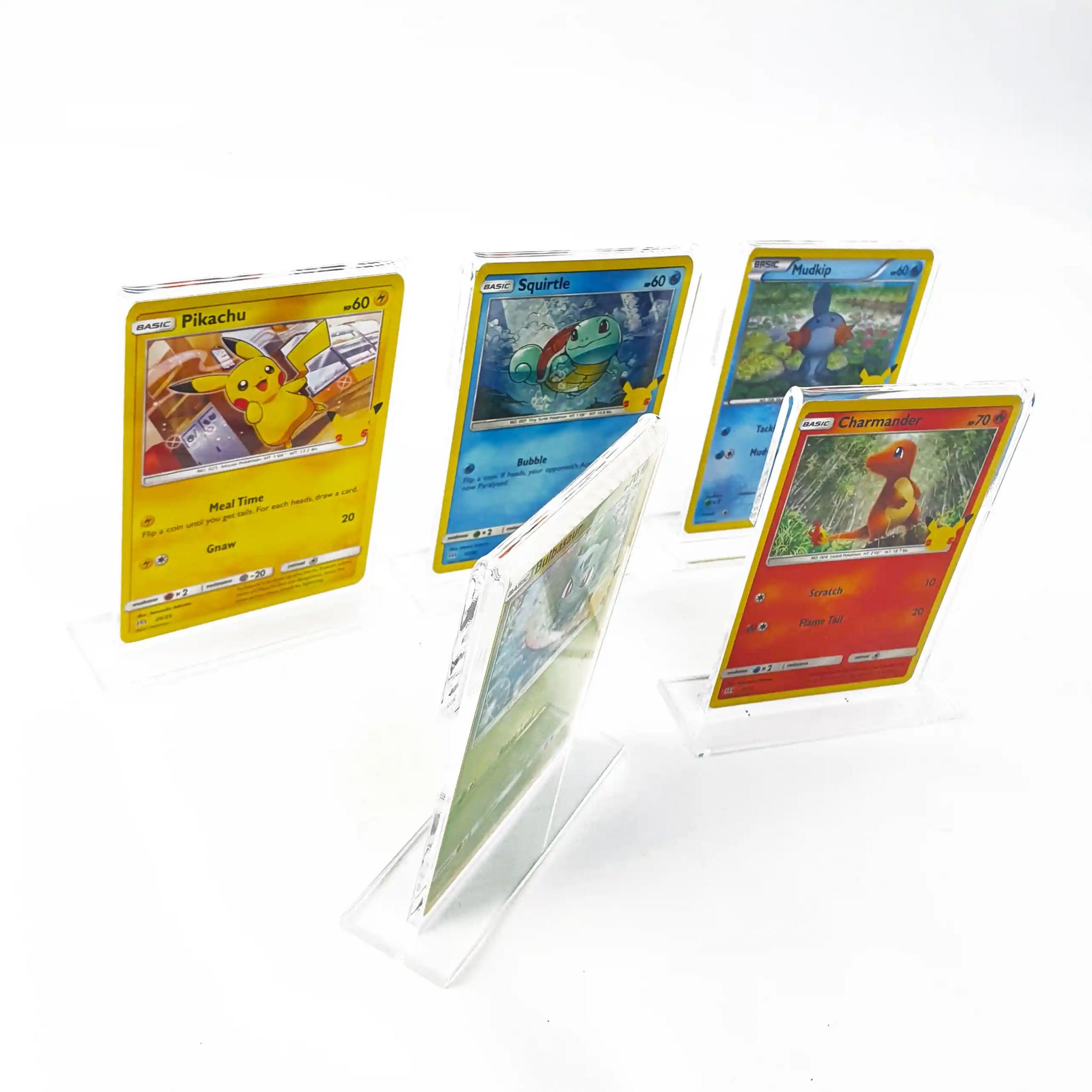 Pokémon Card Stand - 5 Pack | Puffin Plastics