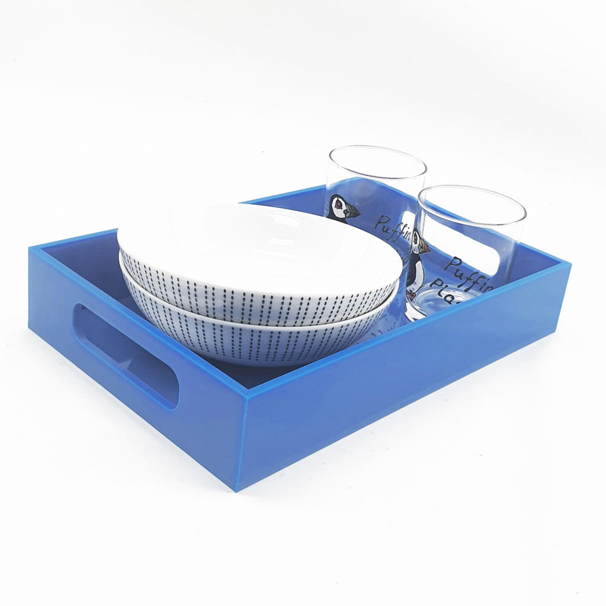 Acrylic Presentation Tray - 300mm x 200mm | Puffin Plastics