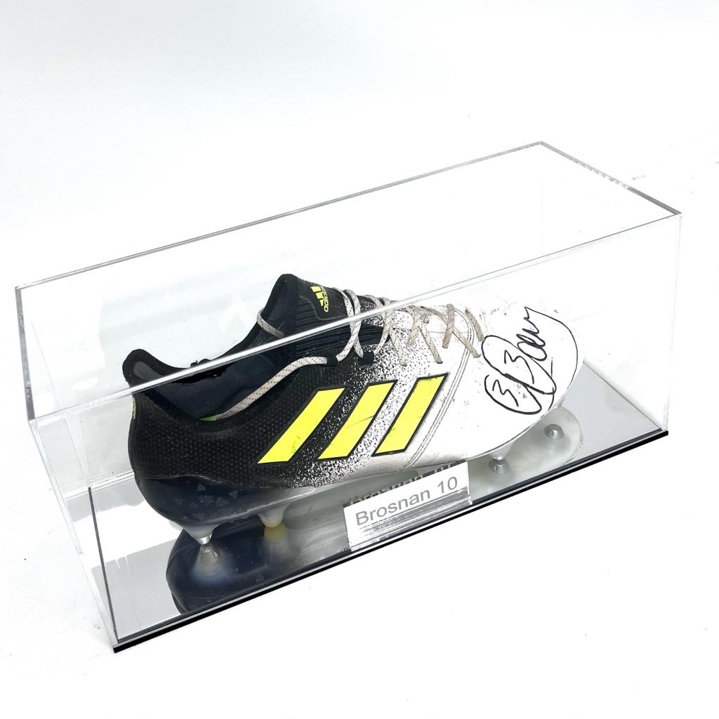 Football Boot Display Case - Single Boot | Puffin Plastics