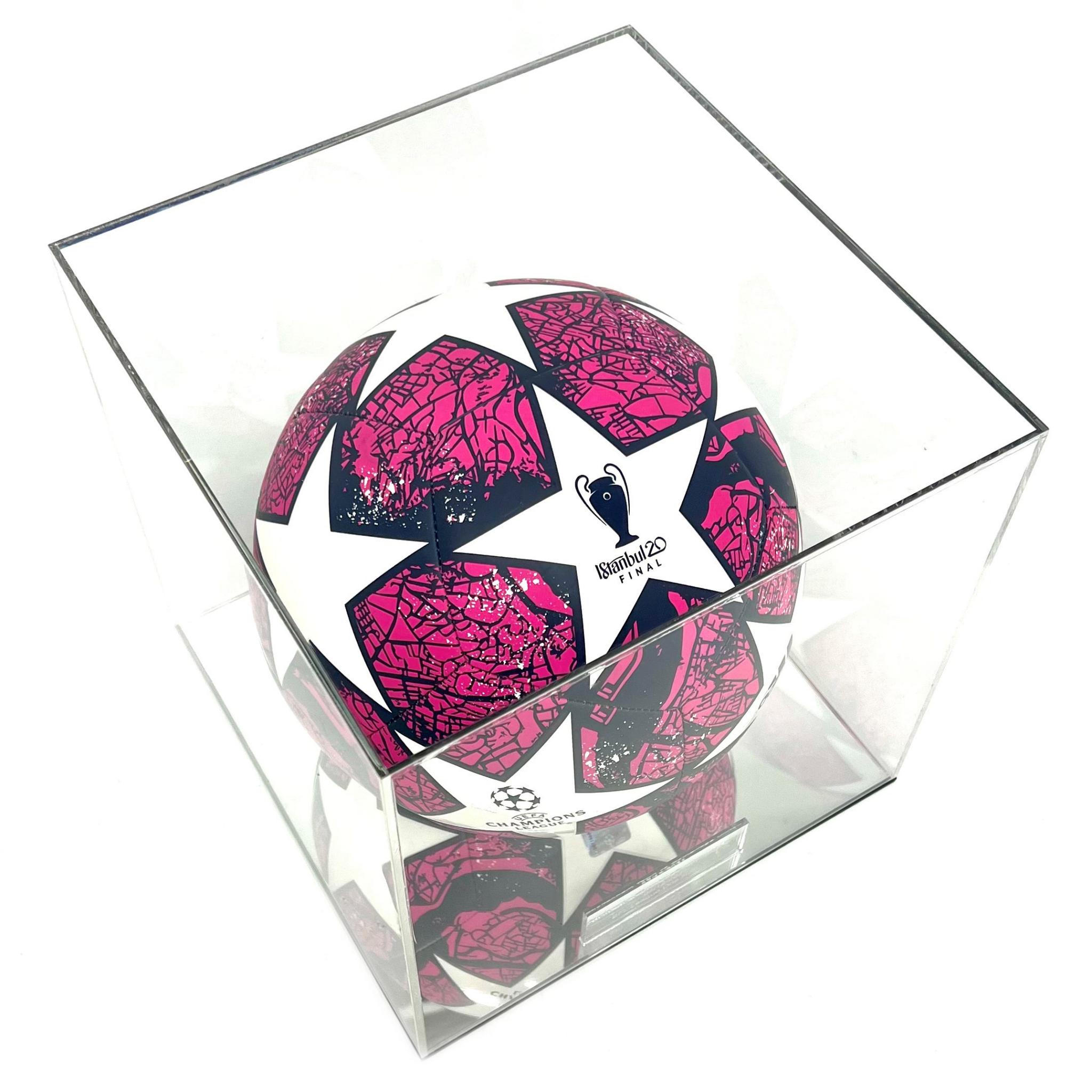 Perspex Acrylic Football Display Case | Puffin Plastics